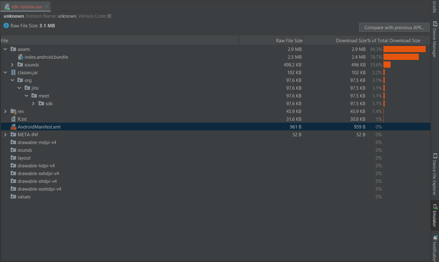 Issue with com.facebook.react.modules.core.PermissionAwareActivity, when I use JitsiMeetActivity ...
