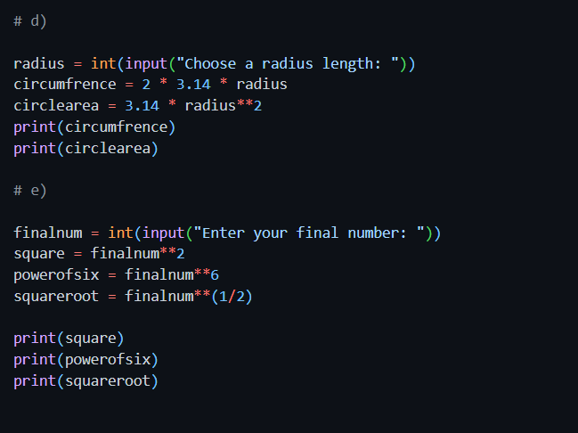 GitHub - arhans-dc-cs-projects/Worksheet1: Y9 School Assignment - Multiple Python pieces of code ...