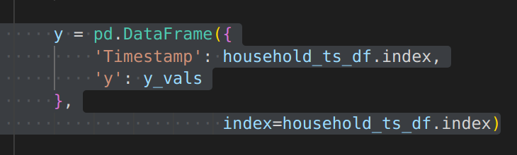 Defining Pandas Dataframes Mixes Hanging Indents with Bracket Aligne · Issue #1010 · google/yapf ...