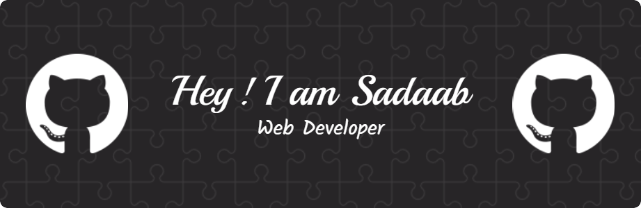 sadaab2784 (Md Sadaab Nazmi) · GitHub