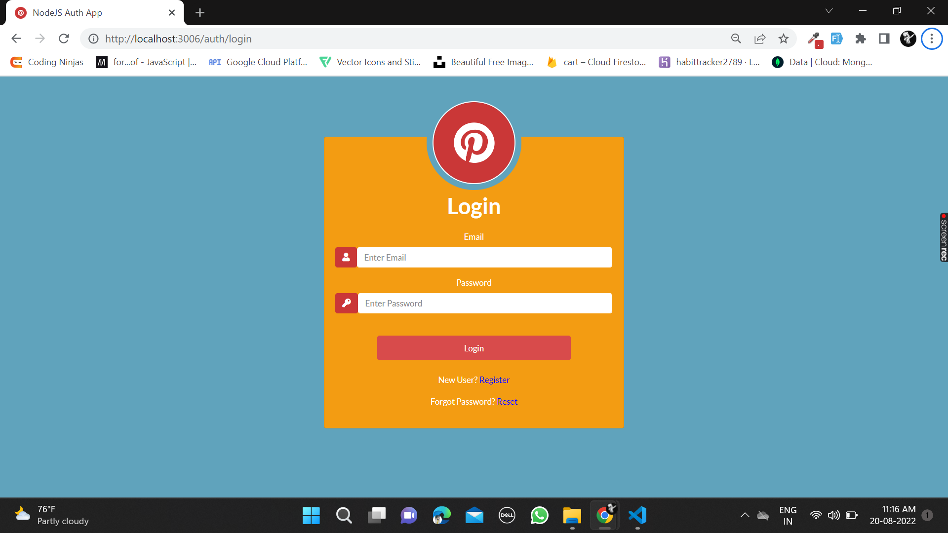 GitHub - sadaab2784/NodeJsAuth: A complete authentication app with ...
