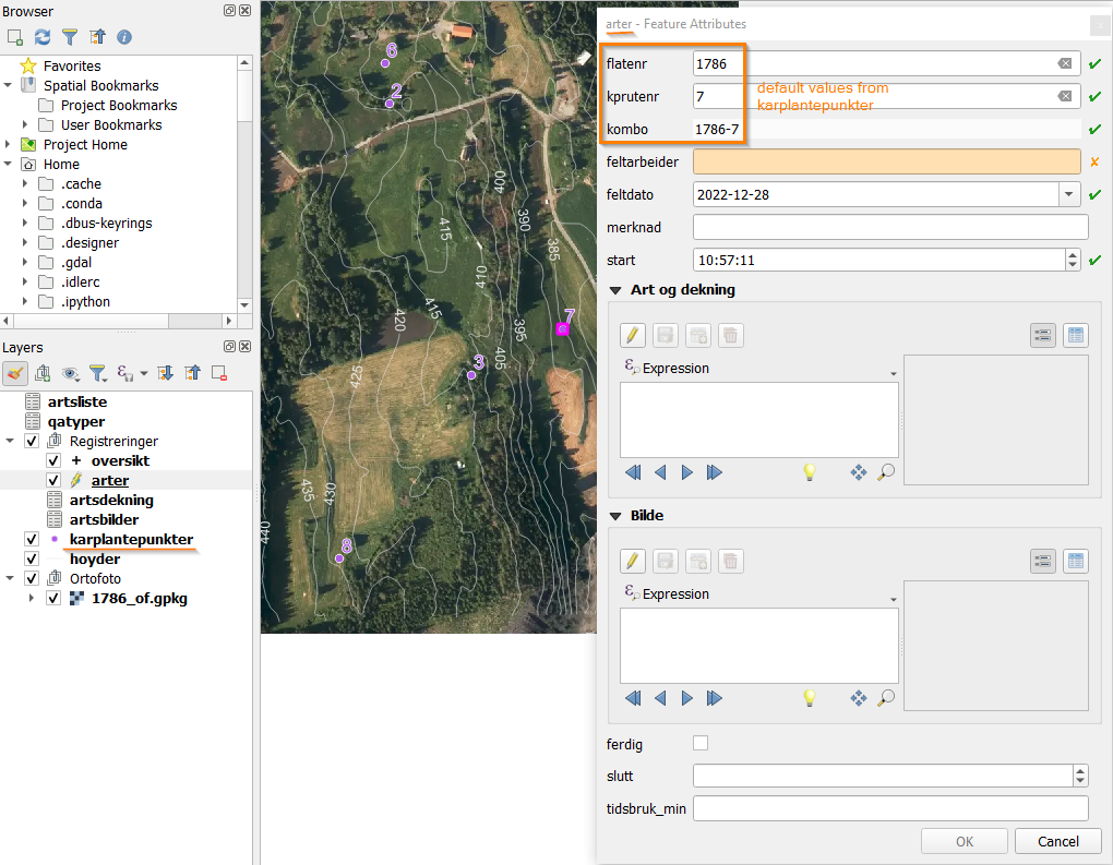 Default value not working? · Issue #3774 · opengisch/QField · GitHub