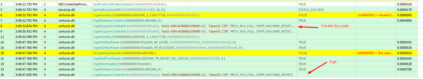 Unable to use OpenSC for root certificate in ADCS (certificate services aka the PKI) · Issue ...