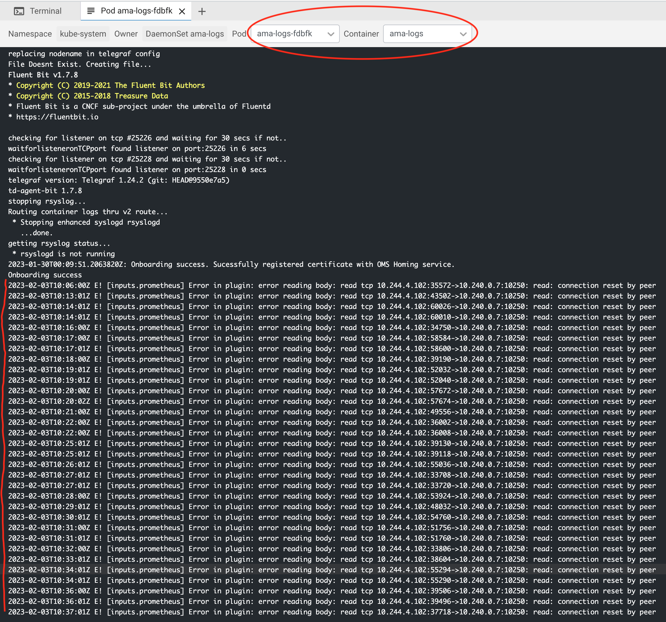 [BUG/Question] AMA stops reporting metrics, Node experiences CPU pressure · Issue #3469 · Azure ...