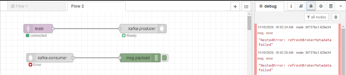 Error message isn't displayed · Issue #1 · emrebekar/node-red-contrib-kafka-client · GitHub