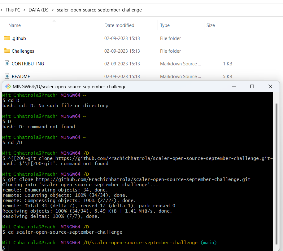 Challenge 1 Prachi Chhatrola · Issue 433 · Scaleracademyscaler Open Source September