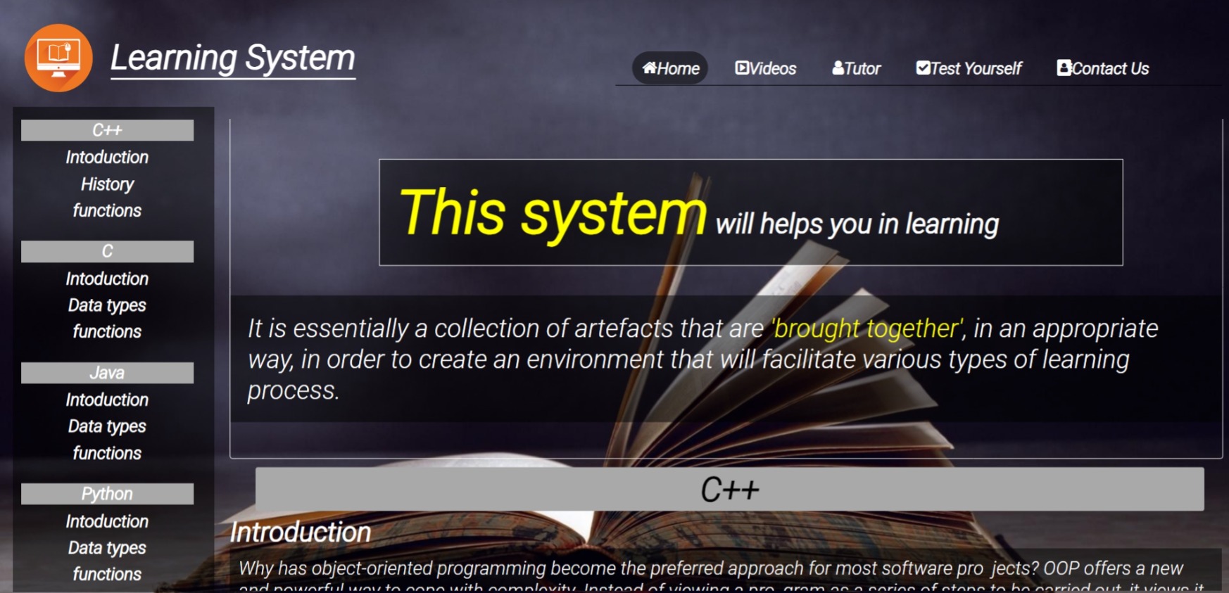 GitHub - Niteesh-pal/Learning-system