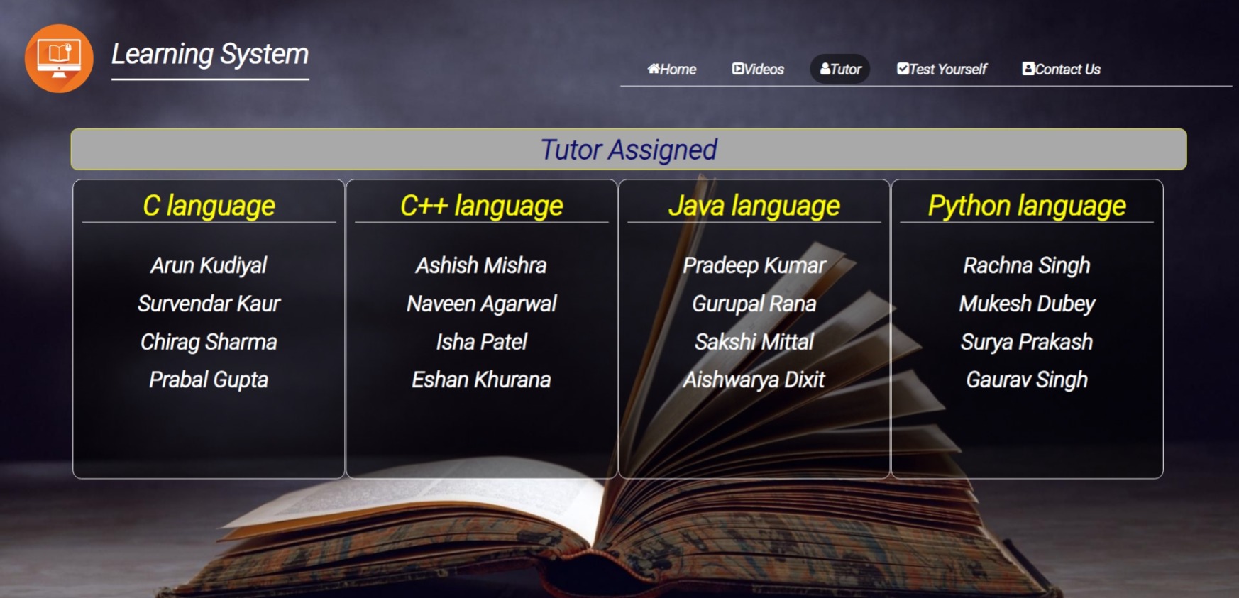 GitHub - Niteesh-pal/Learning-system