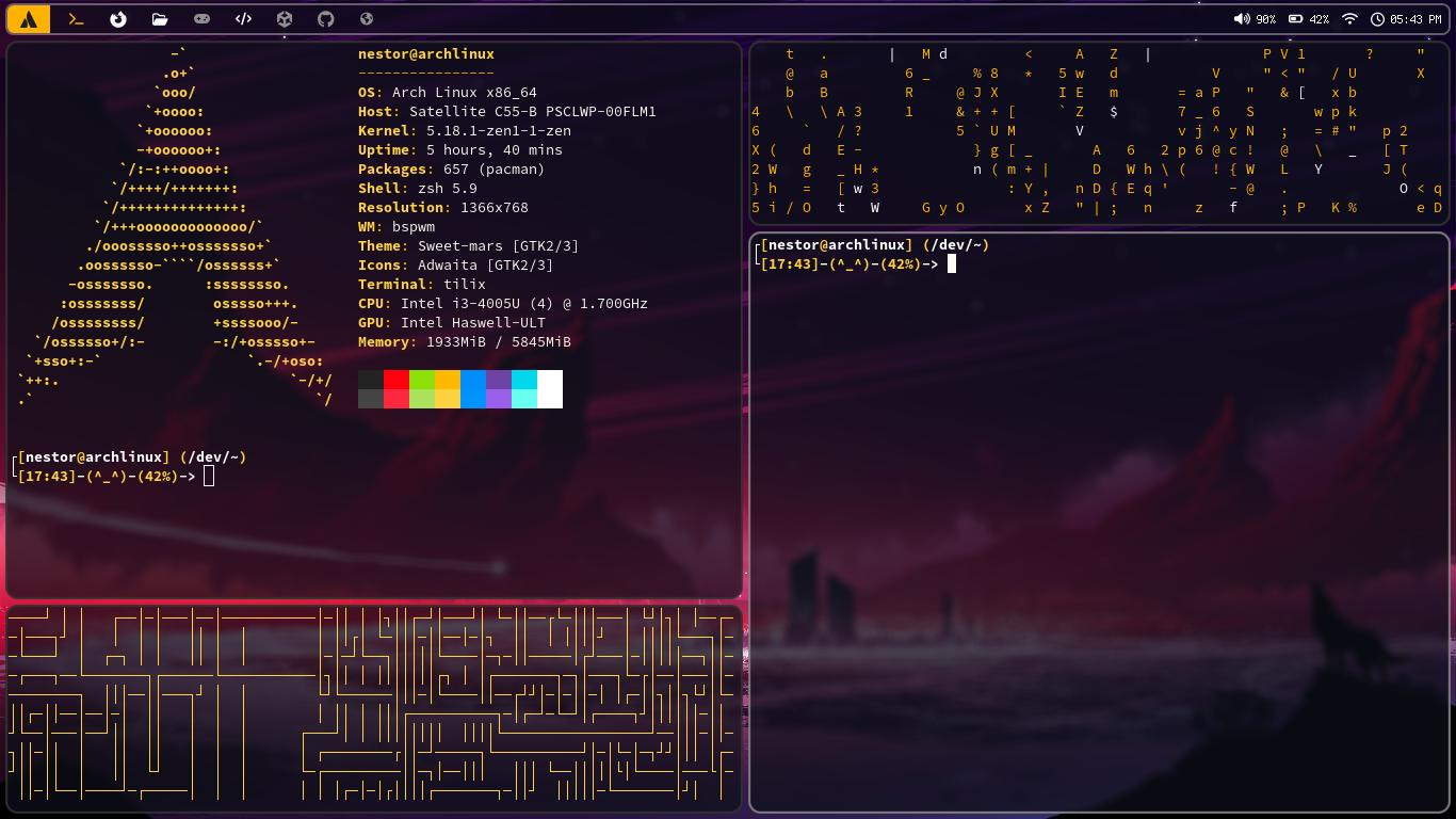 GitHub - NestorOtzx/My-Dotfiles: Dot files of my Archlinux configuration