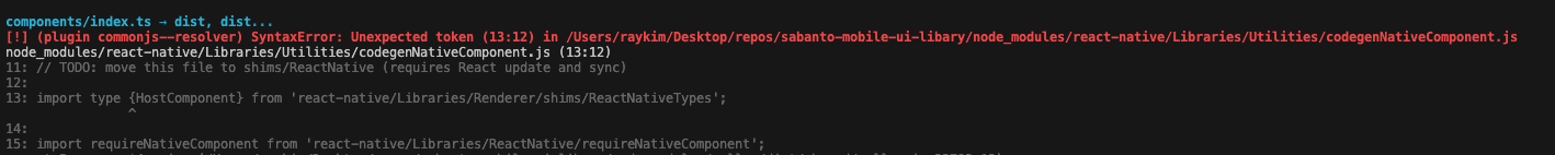 Codegennativecomponent Has Types And Interfaces But Is A Js File · Issue 39683 · Facebook