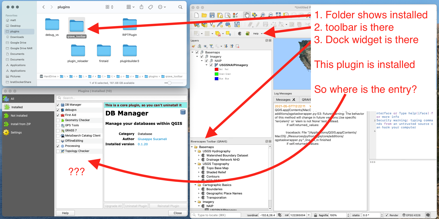 Python Plugin Not Showing In Installed List · Issue 43130 · Qgisqgis · Github