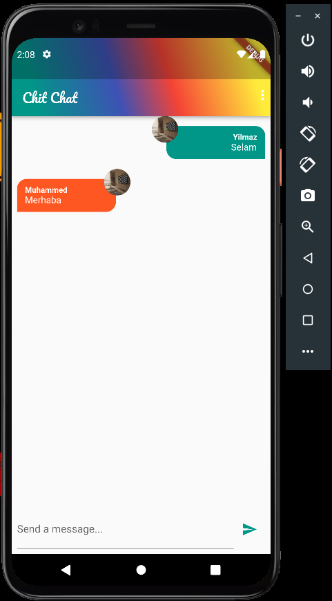 GitHub - muhamm3dyilmaz/flutter-chit-chat: It's kinda chat app.