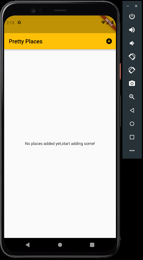 GitHub - muhamm3dyilmaz/flutter-pretty-places: It's an place sharing application. The app uses ...