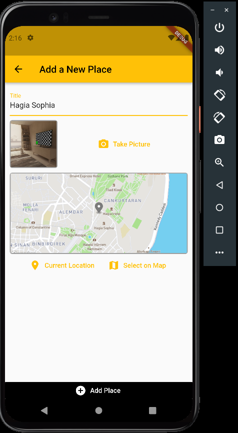 GitHub - muhamm3dyilmaz/flutter-pretty-places: It's an place sharing ...