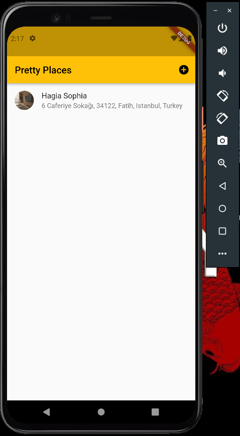 GitHub - muhamm3dyilmaz/flutter-pretty-places: It's an place sharing ...