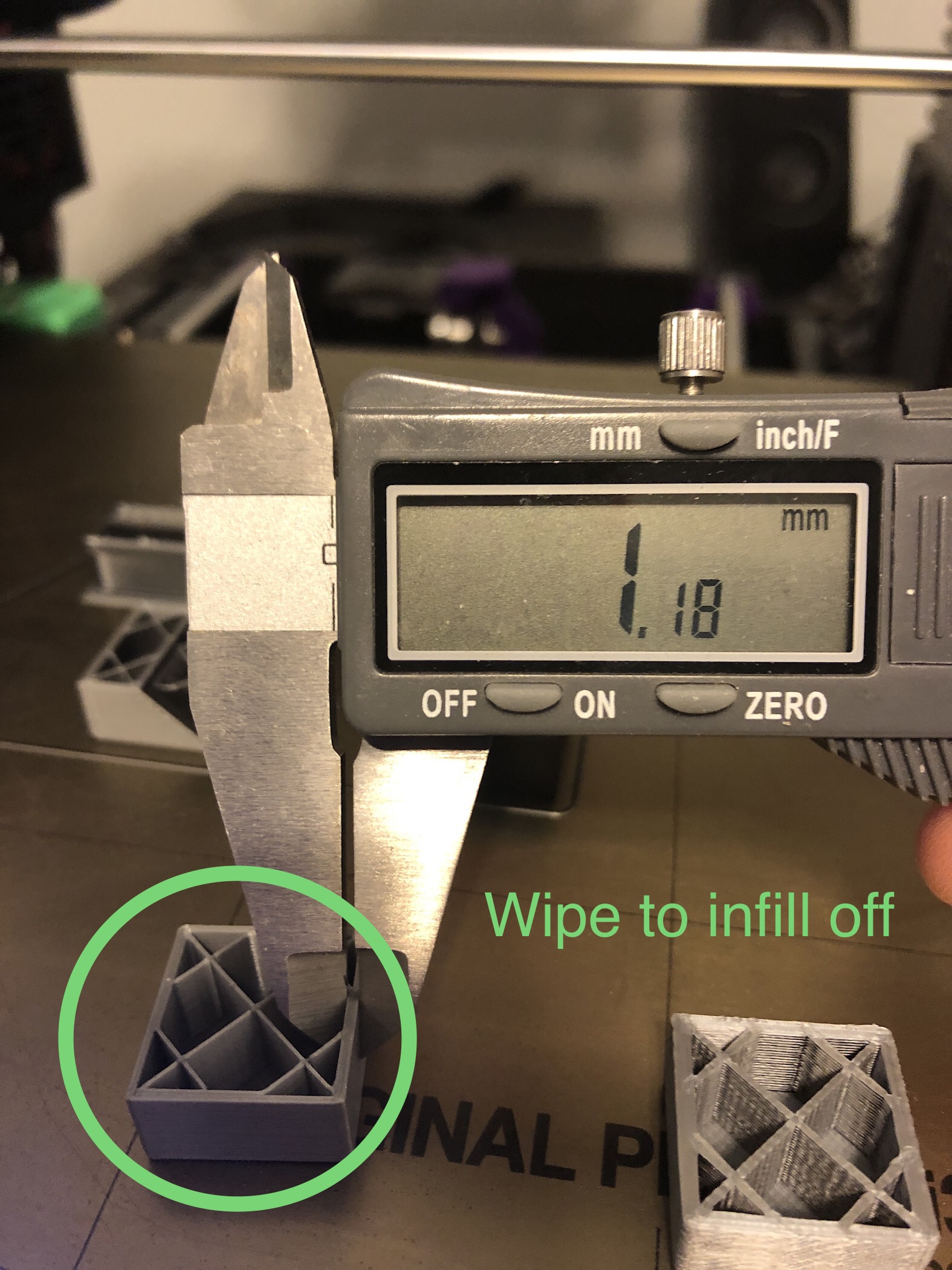 Wipe to Infill causes severe overextrusion (thicker walls & infill ...