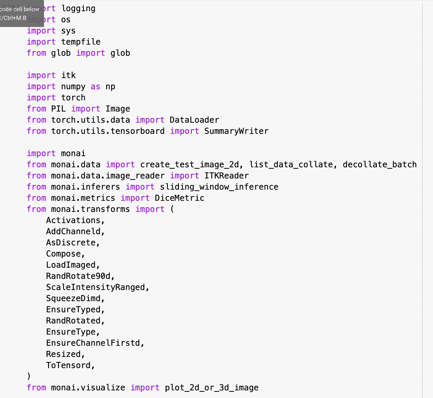 Invalid Syntax Appearing · Issue #4682 · Project-MONAI/MONAI · GitHub
