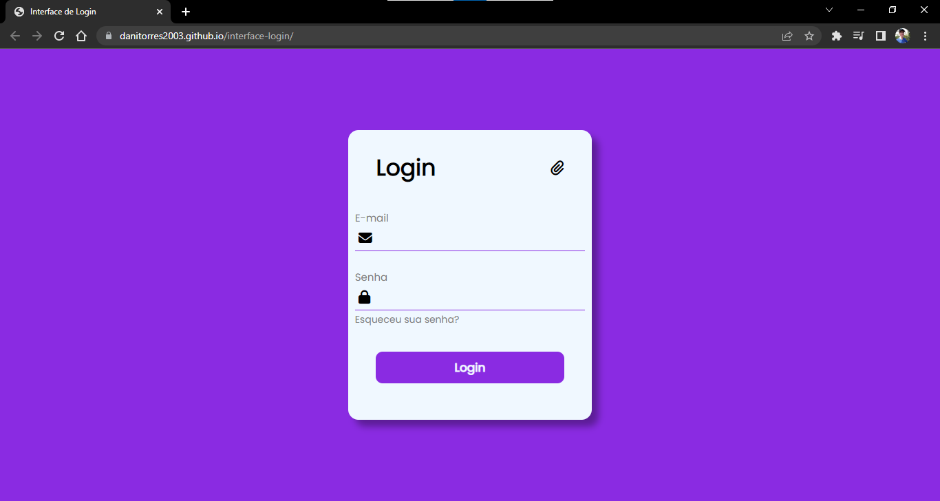 GitHub - DaniTorres2003/interface-login: Interface de Login ...