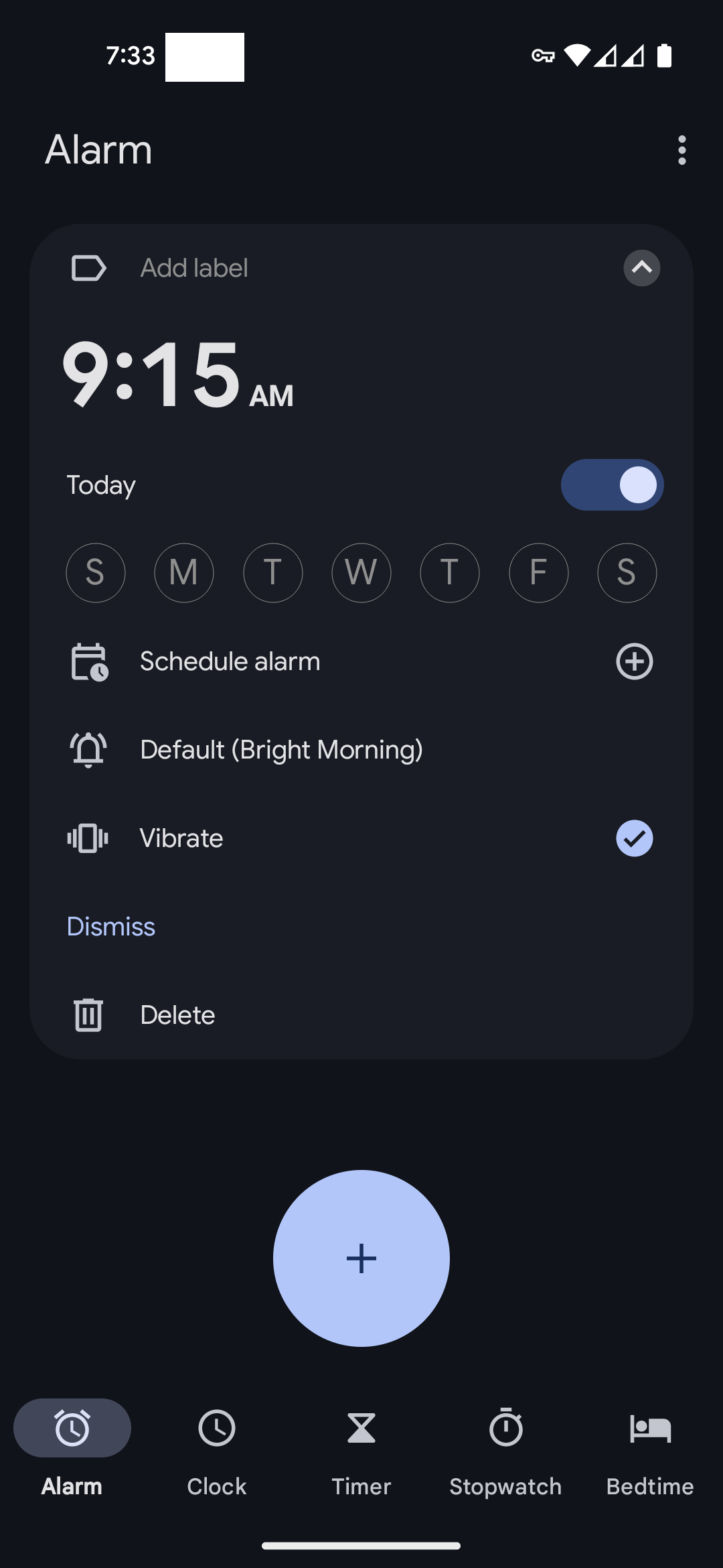 Scheduled messages causes phantom alarms to appear in UI and breaks DND duration-setting options ...