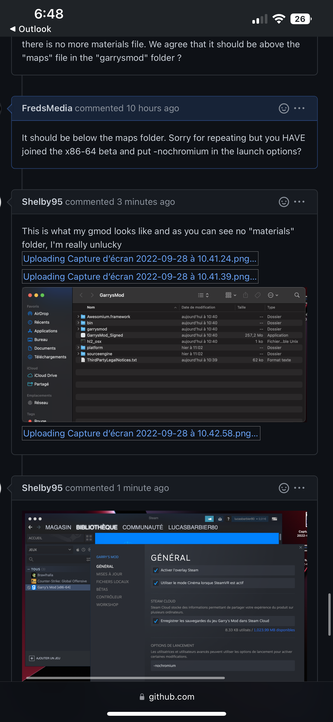 Garry's Mod x86_64 beta is crashing and looking for .dylibs in /usr/lib? · Issue #5001 ...