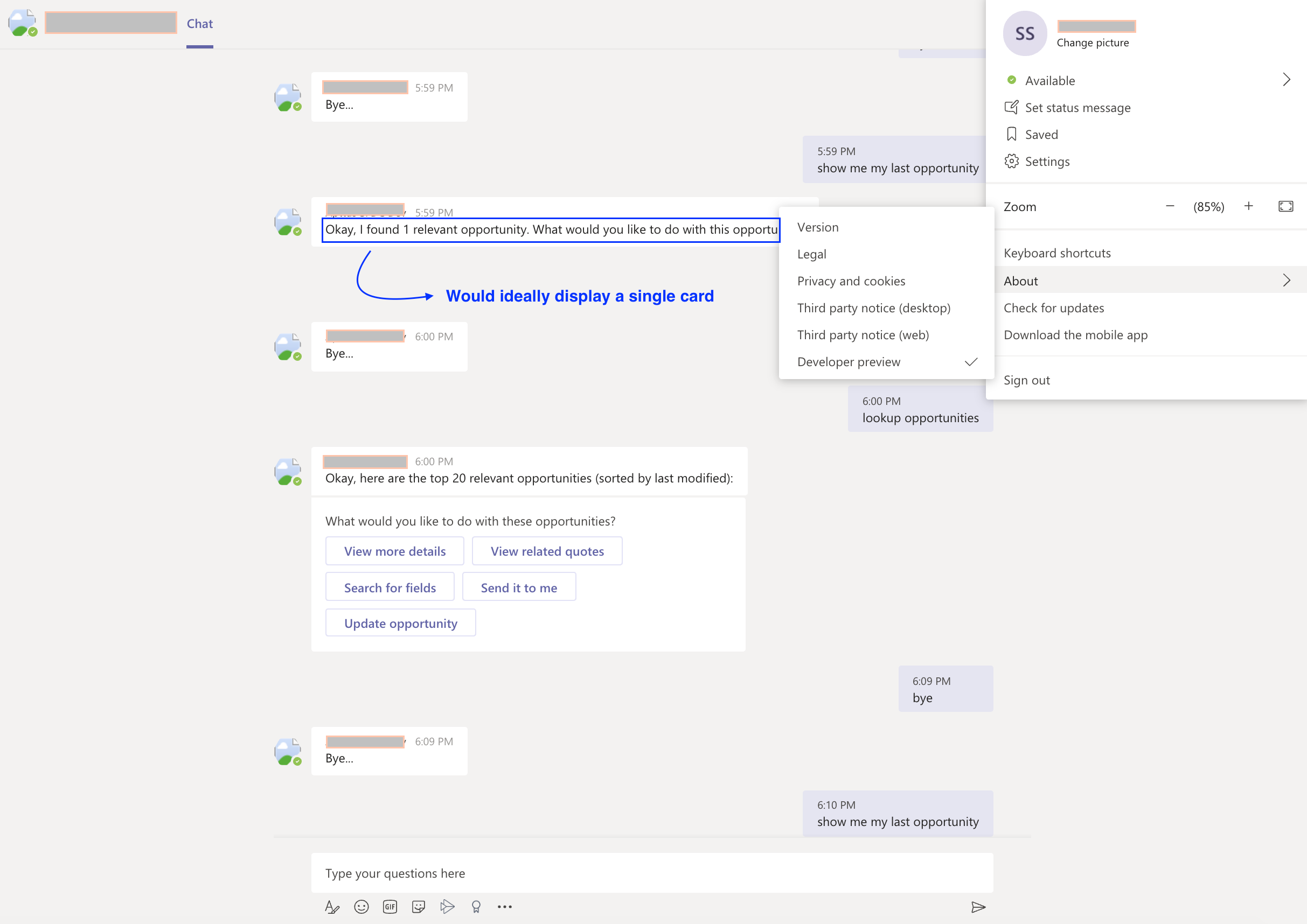 [Teams] Update Microsoft Teams to v1.2 · Issue #3480 · microsoft/AdaptiveCards · GitHub