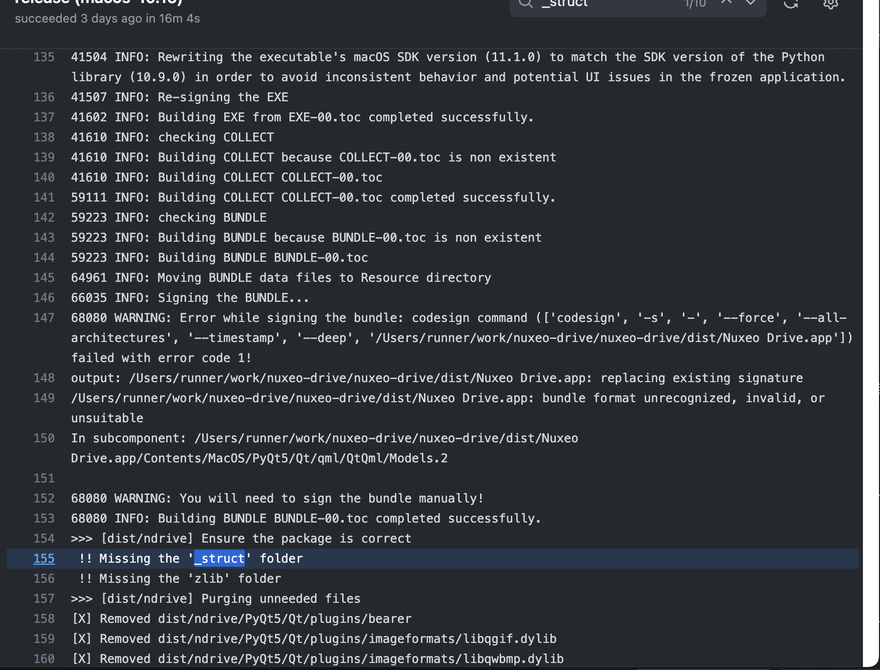 Appimage Build Failing As Zlib And Struct Are Not Getting Created