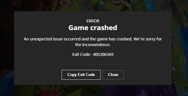Game crashes instantly on start up, cant even see the Minecraft menu ...