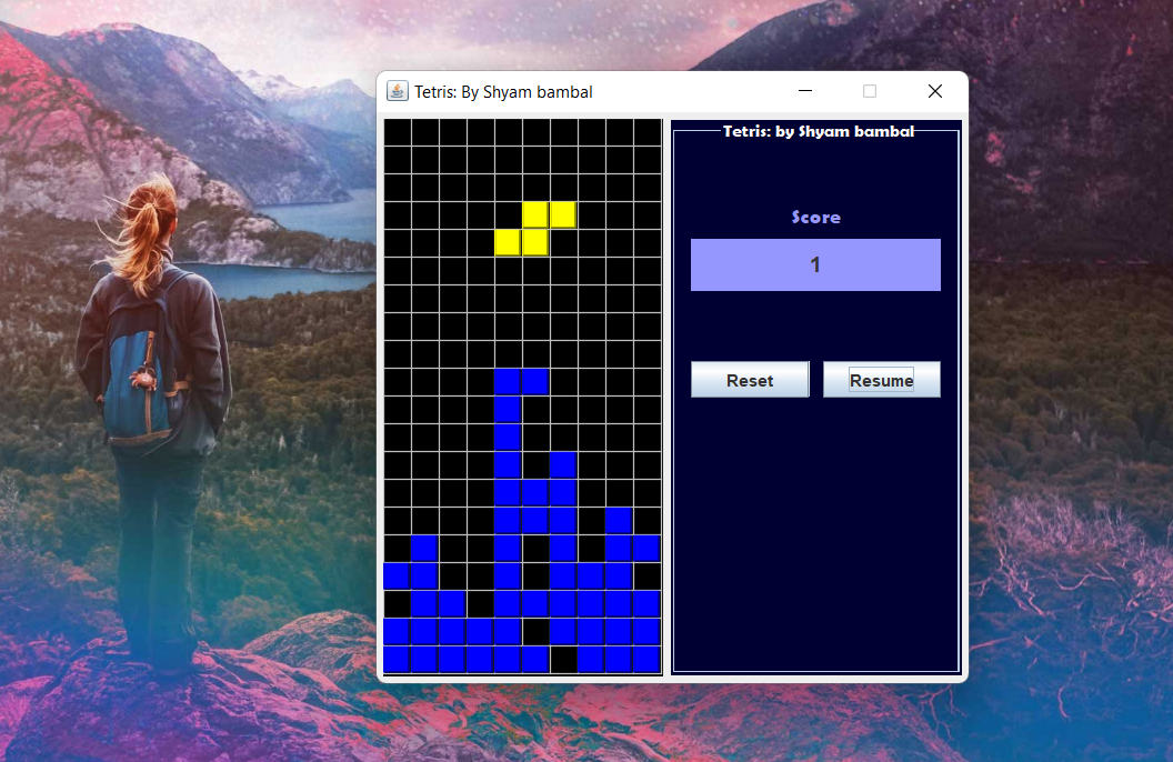 GitHub - zeel7/Tetris-Game: Tetris is a puzzle game requiring players to strategically move ...