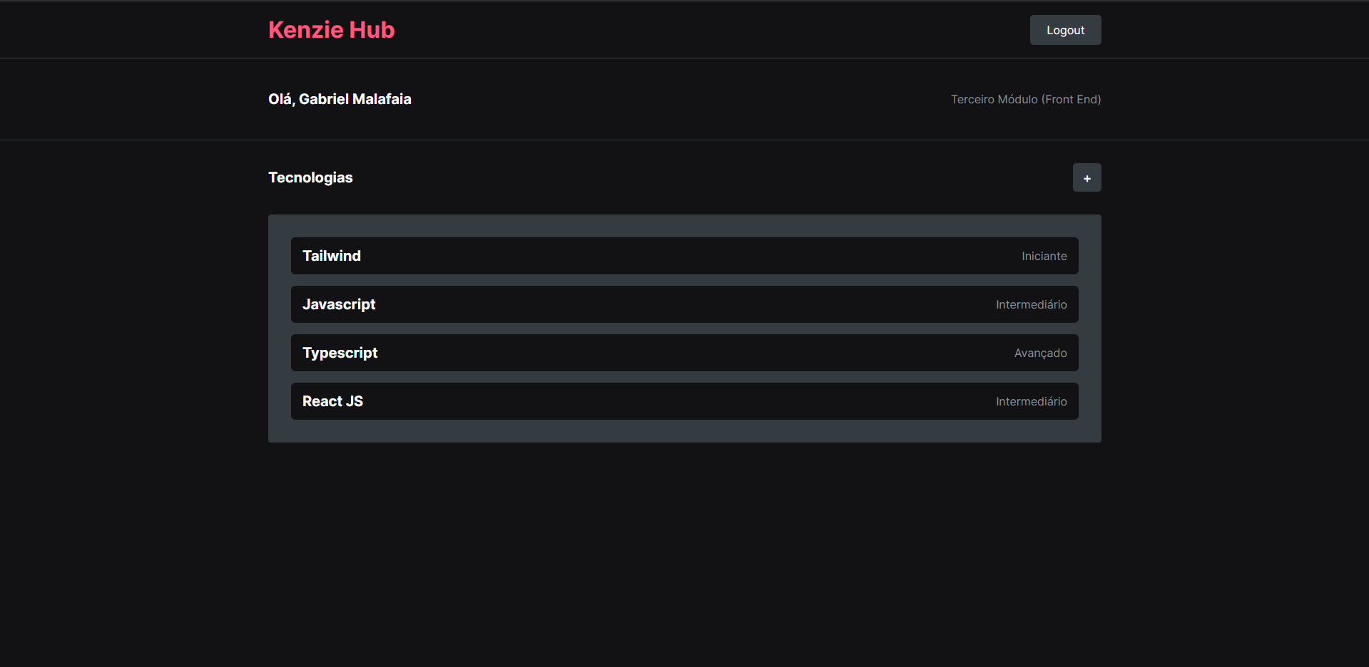 GitHub - Gabriel-Malafaia/ReactJS-3.0-Typescript-Kenzie-Hub: Aplicação ... GitHub - Gabriel-Malafaia/ReactJS-3.0-Typescript-Kenzie-Hub: Aplicação ...