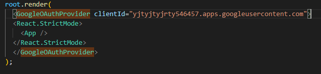 How To Config The Client Secret And Redirect Uri · Issue 246 · Momensherif React Oauth · Github