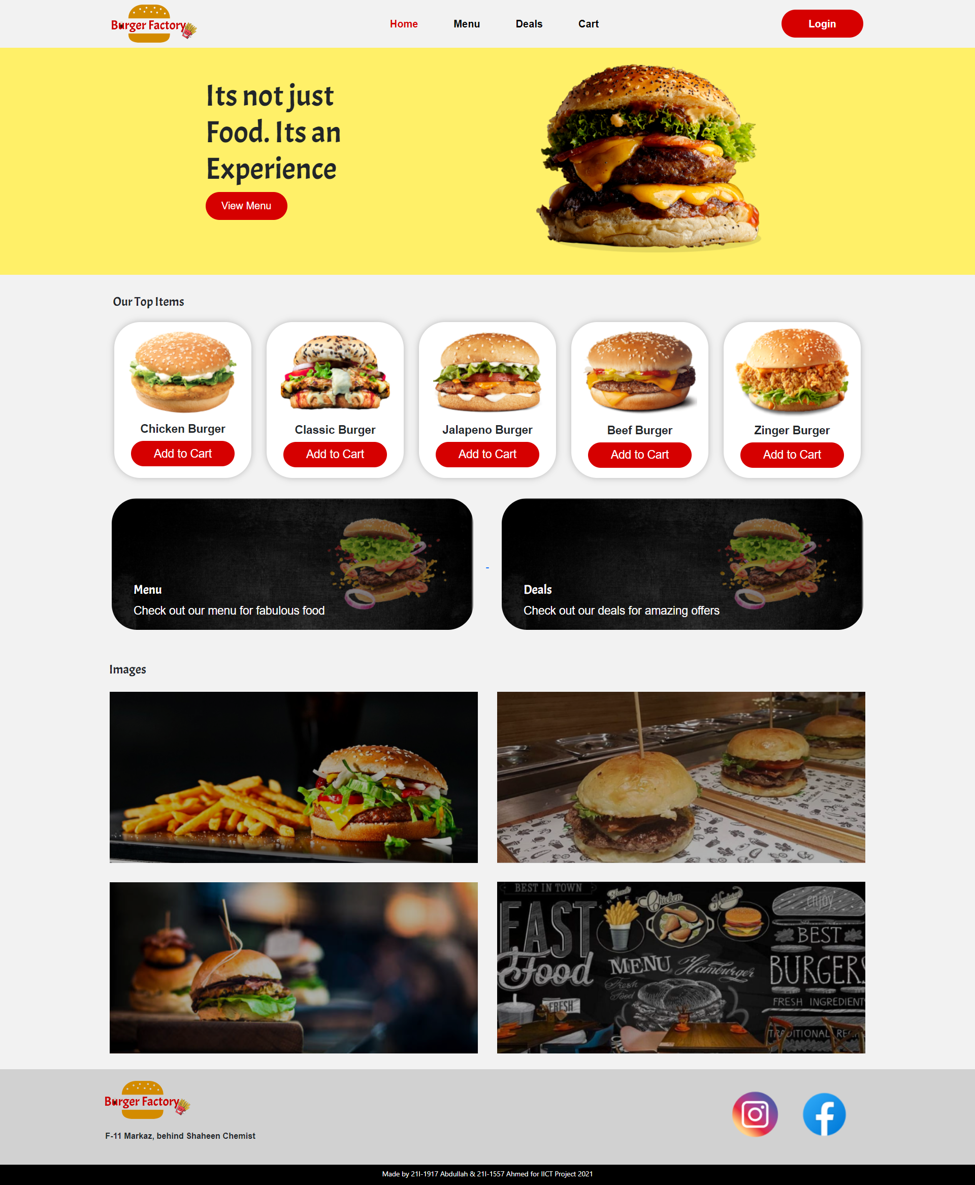 GitHub - AhmadHanif12/Burger-Factory-Fast-Food-Site: Fast Food Site ...