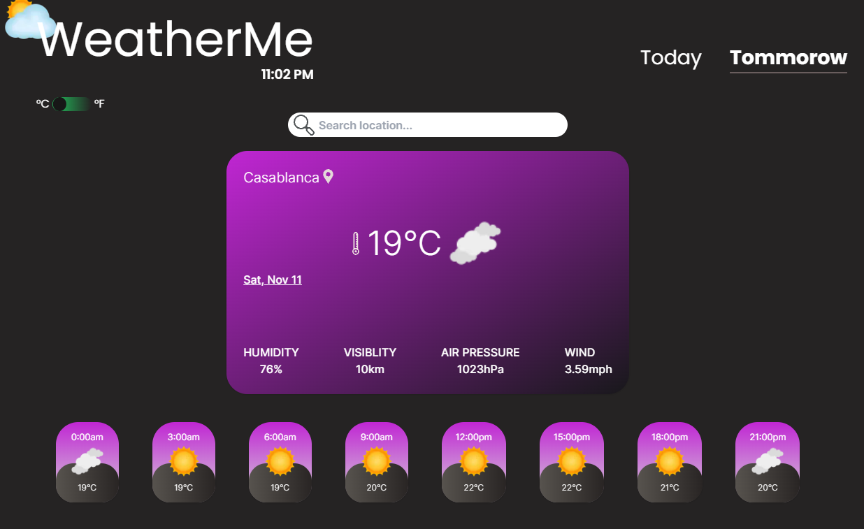 GitHub - ilyassKrem-dev/Weather-website