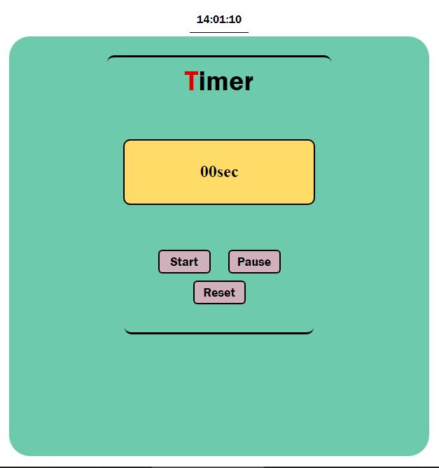 GitHub - Denekimoff/clock-timer: test recursion, setTimeout, setInterval