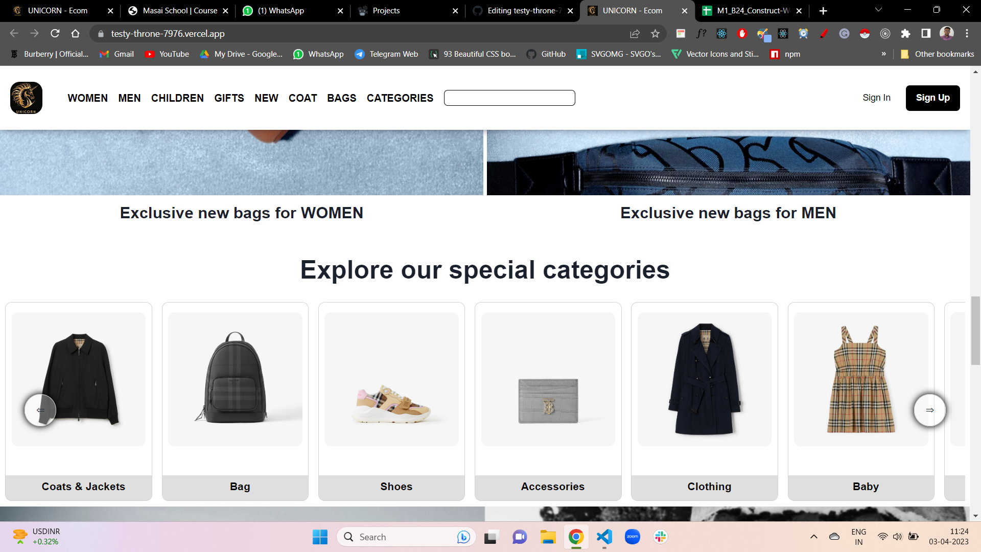 GitHub - Loki343/BurBerry-Clone: BlueBerry is a American ecommerce website where we can buy ...
