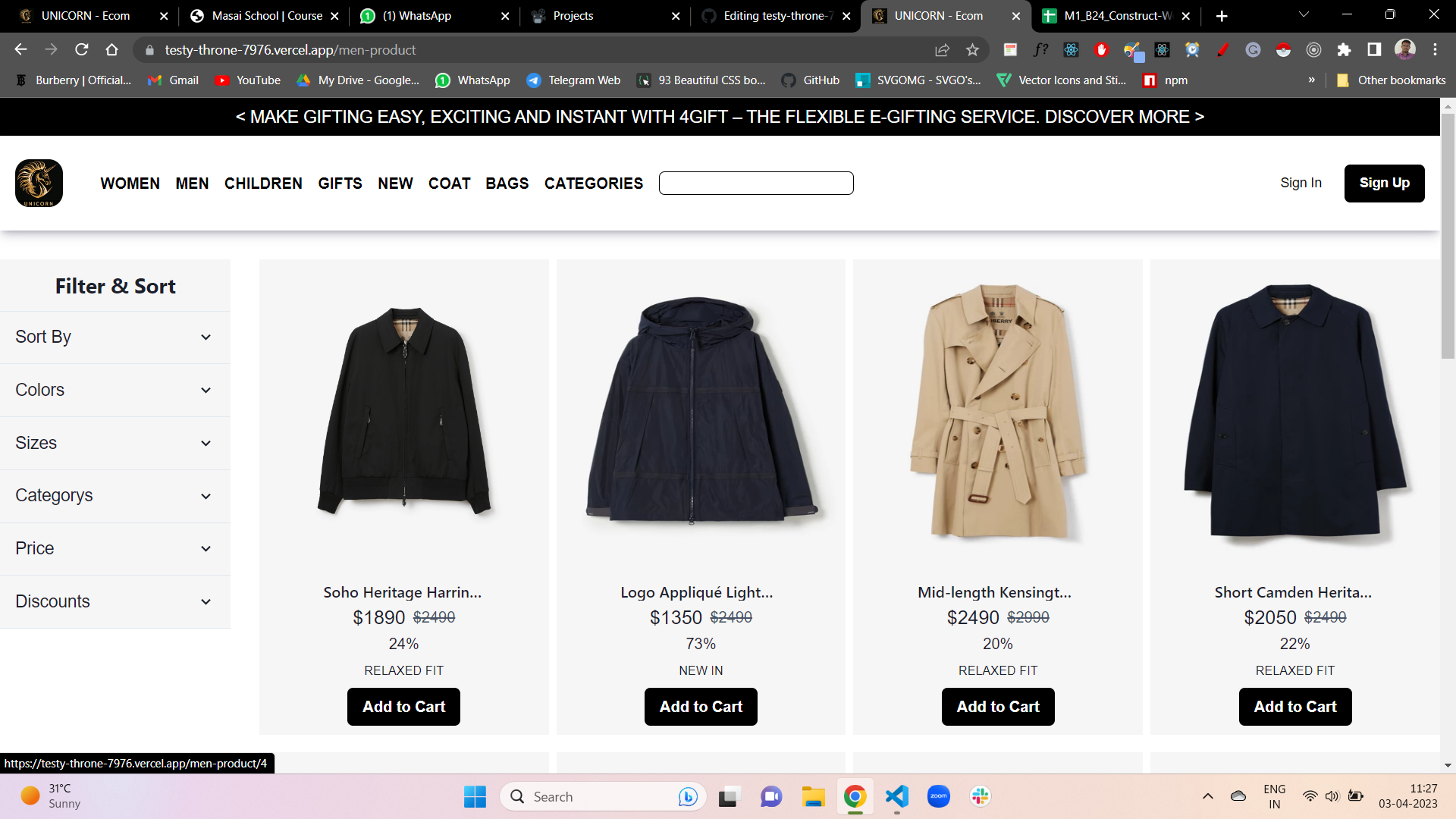 GitHub - Loki343/BurBerry-Clone: BlueBerry is a American ecommerce website where we can buy ...