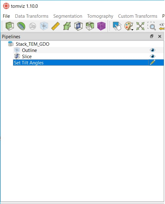 Not Possible To Enter Tilt Series Angles · Issue 2248 · Openchemistry