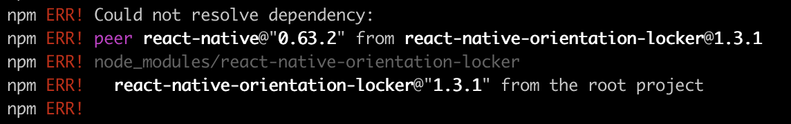 Compatibility With Rn 0 63 4 · Issue 189 · Wonday React Native Orientation Locker · Github