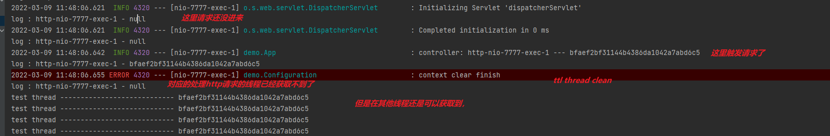 使用问题：TTL remove之后其他线程仍然能获取到值 · Issue #363 · alibaba/transmittable-thread-local · GitHub