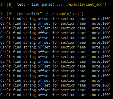 String offset not found · Issue #816 · lief-project/LIEF · GitHub