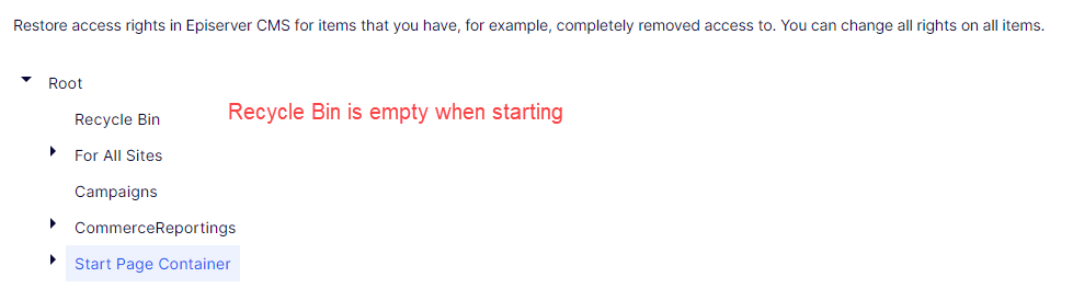 Recycle Bin / Trash shows empty result even though items has been deleted · Issue #120 ...