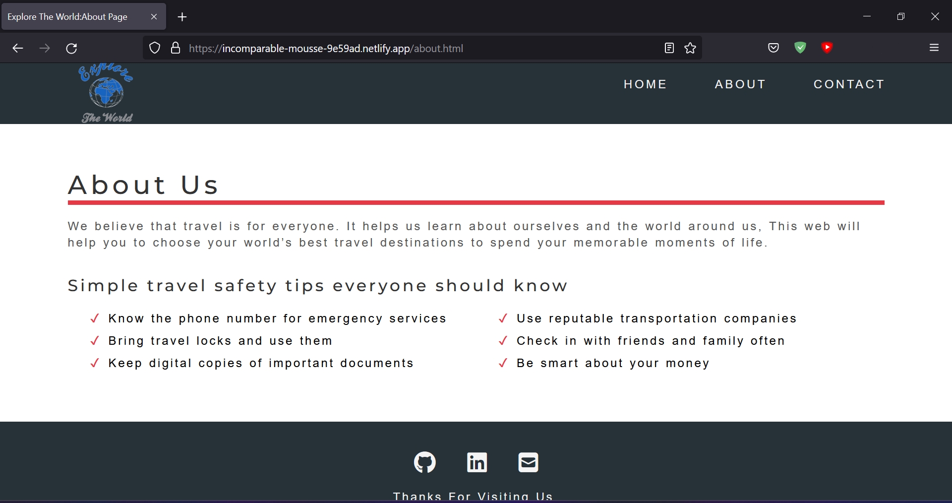 GitHub - ramkrishnajha5/ExploreEverywhere.github.io: A travel website which provide you main ...