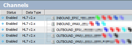 Enhance Channels view to show collapsible list of source and ...