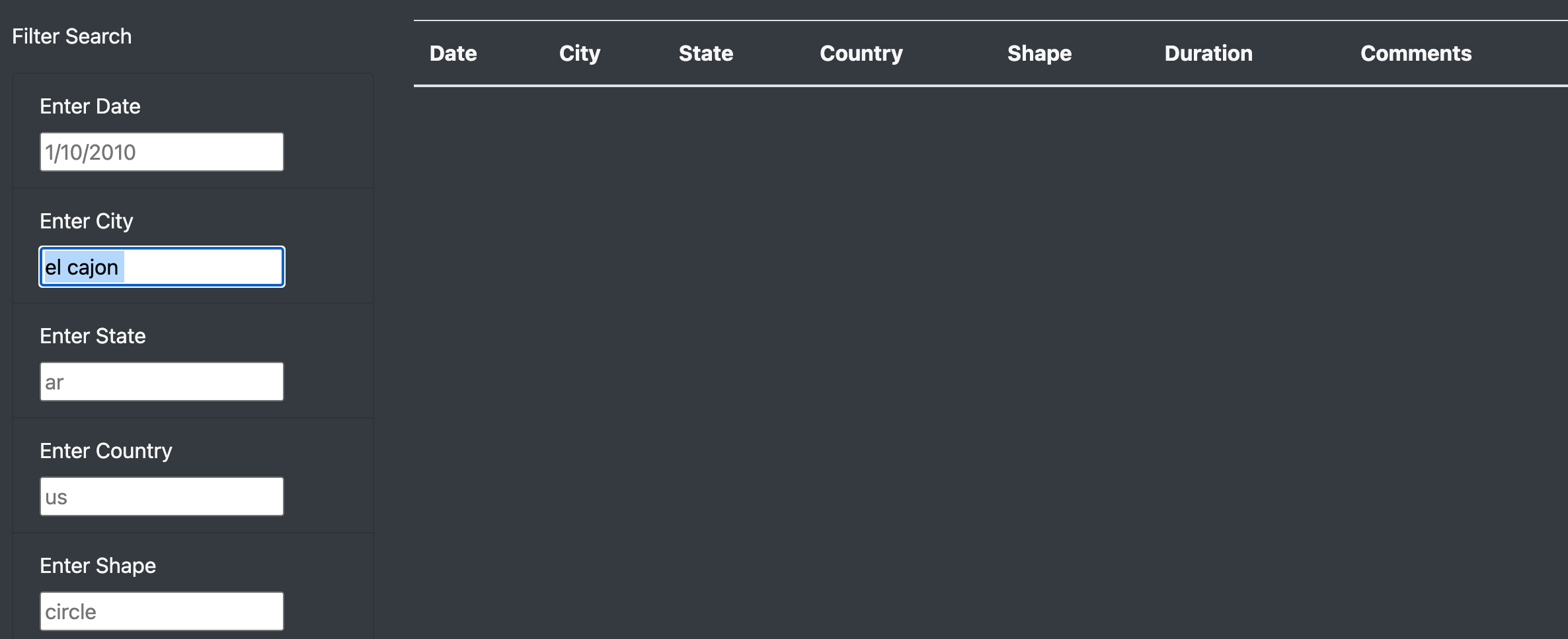 GitHub - clarerobb/UFOs