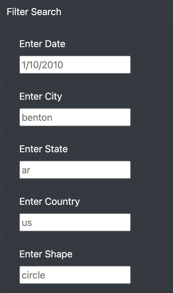 GitHub - clarerobb/UFOs