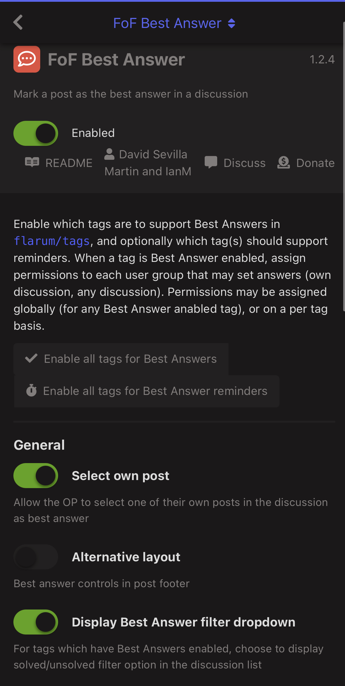 Select Best Answer button not showing up · Issue #73 · FriendsOfFlarum/best-answer · GitHub