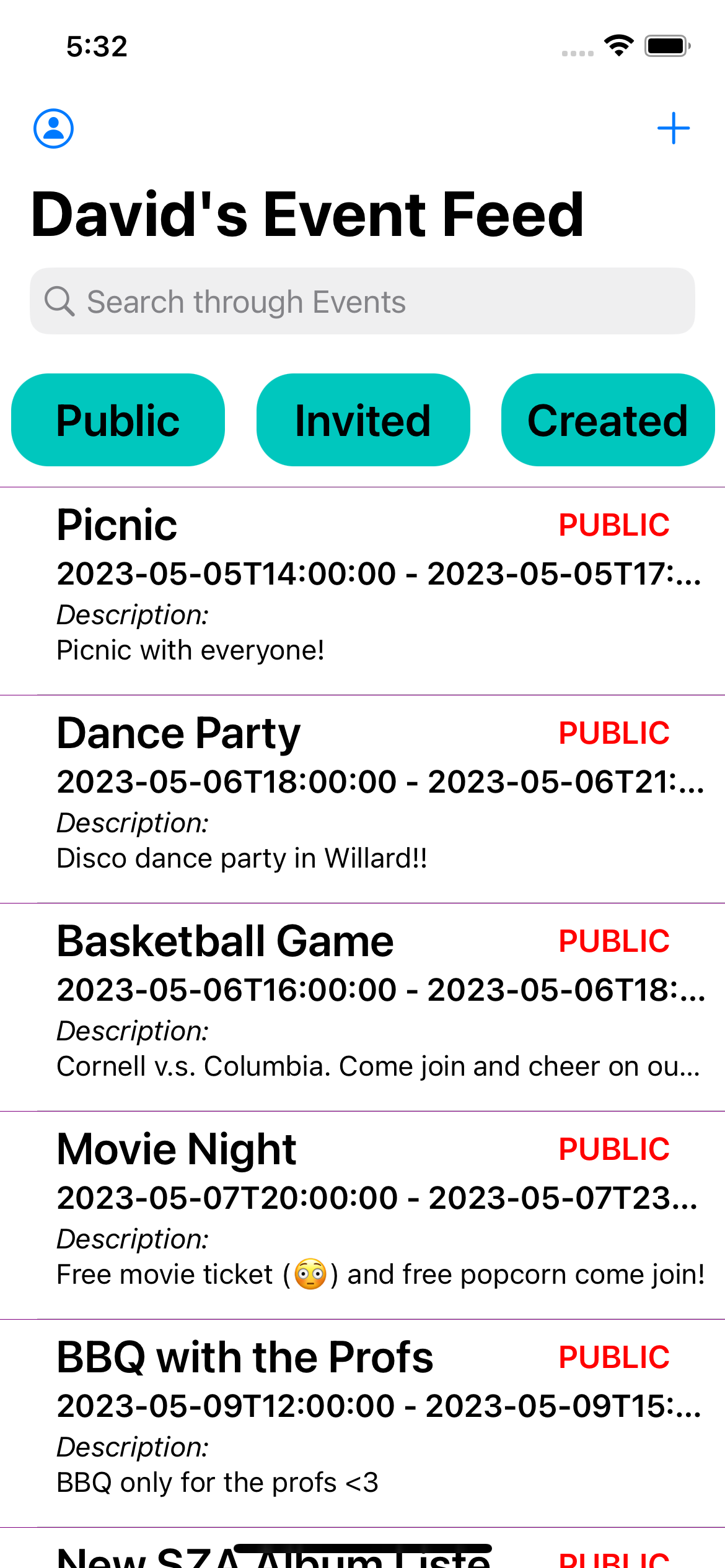 Github Vincentjiang10invited Ios App With Python Backend That Allow Convenient Scheduling Of
