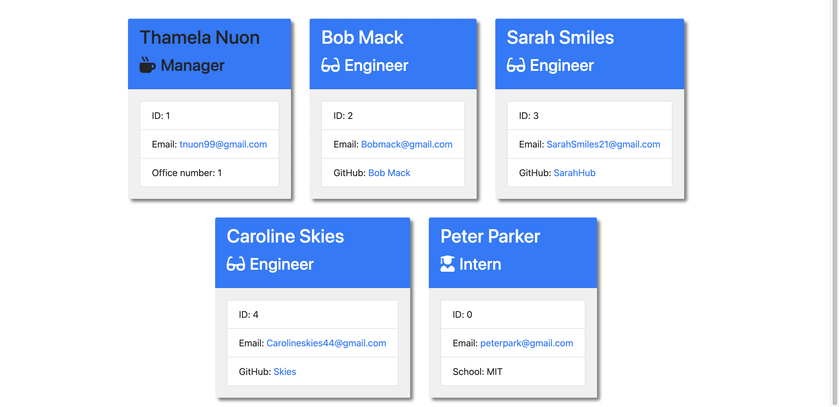 Github Symphoniex10 Challenge Team Profile Generator 