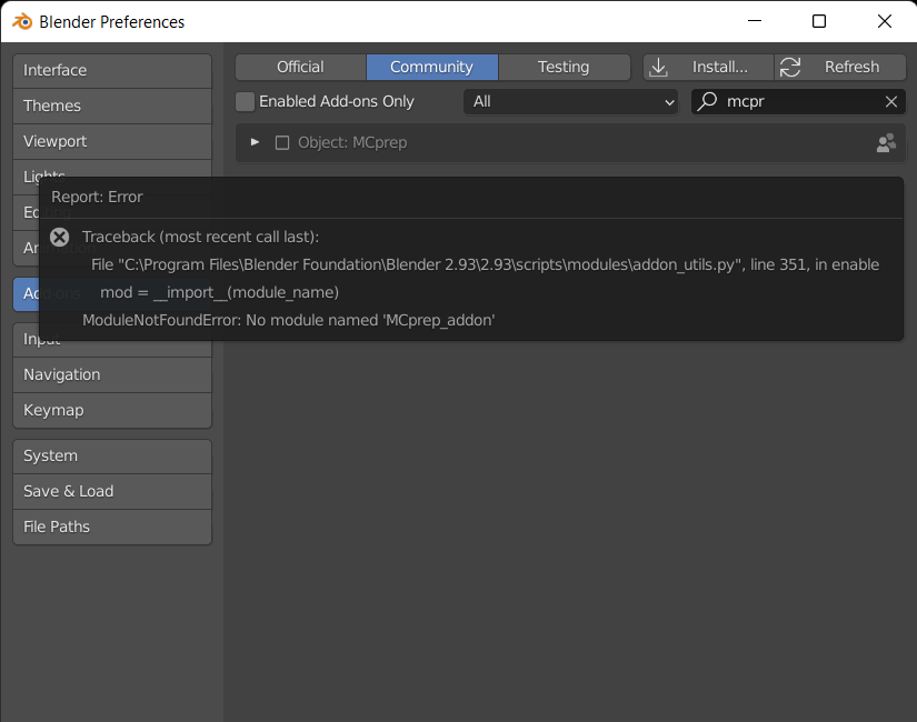 Won't let me enable addon in blender · Issue #302 · Moo-Ack-Productions ...