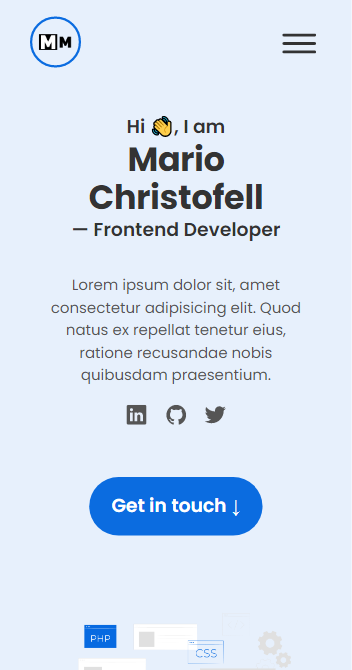 GitHub - mariotbg11/mportofolio-landing-page-website: An example of portofolio landing page ...