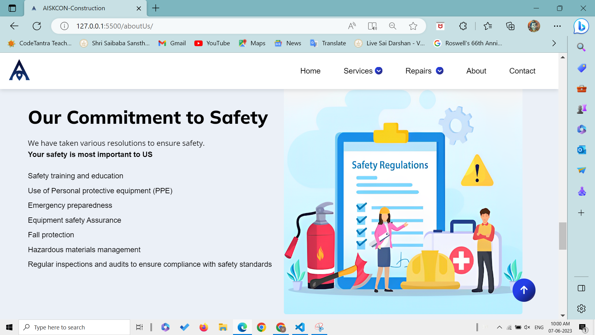 [GSSOC'23] - Missing formatting in the about us page · Issue #326 · AbhiPatel10/AISKCON ...